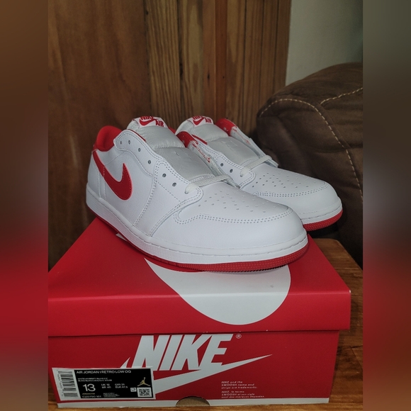 Jordan | Shoes | Air Jordan Retro Low University Red | Poshmark